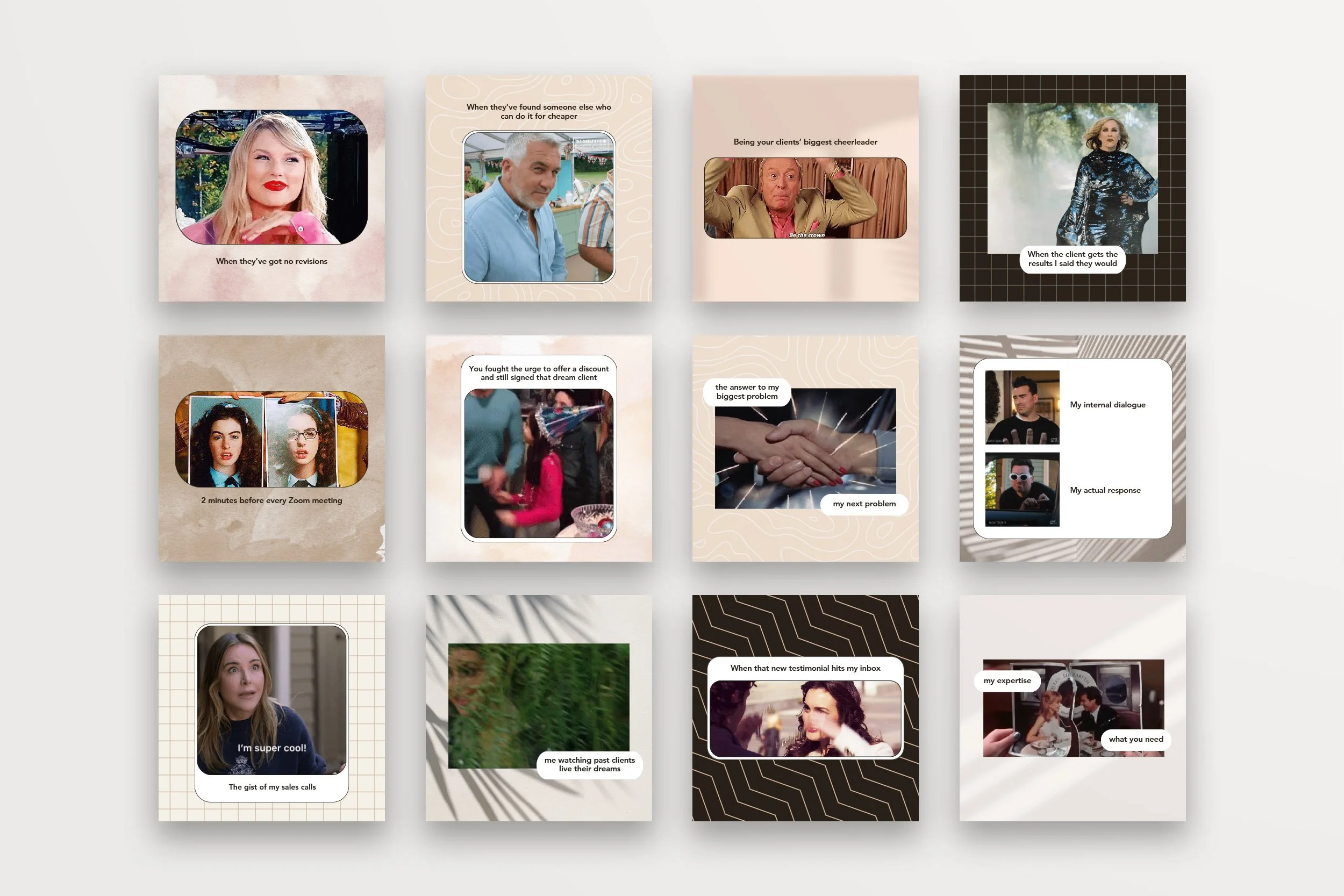Educational Instagram Carousel Canva Templates: Soft Collection ...