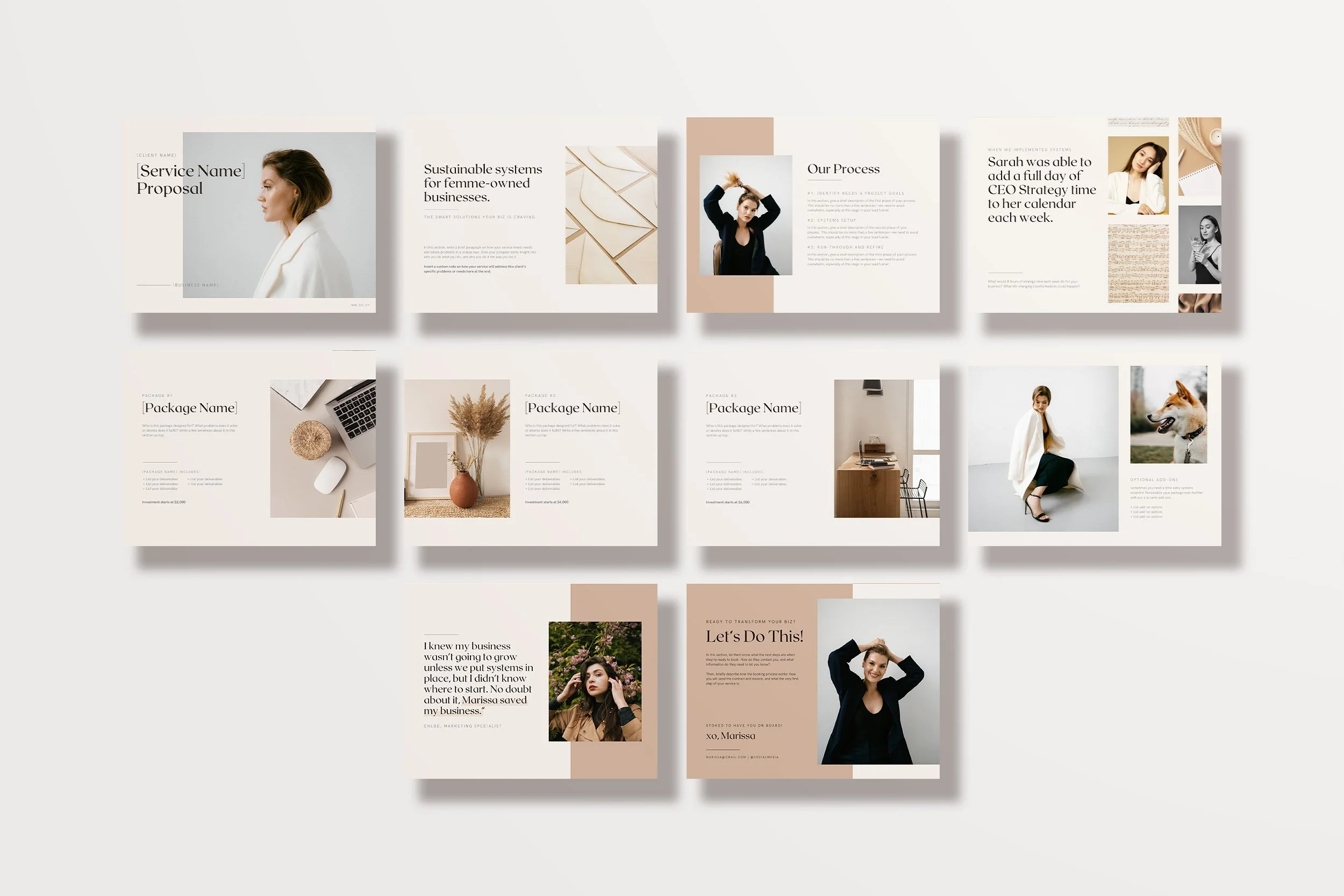 E-Book Canva Template for Small Businesses: Bright Collection ...