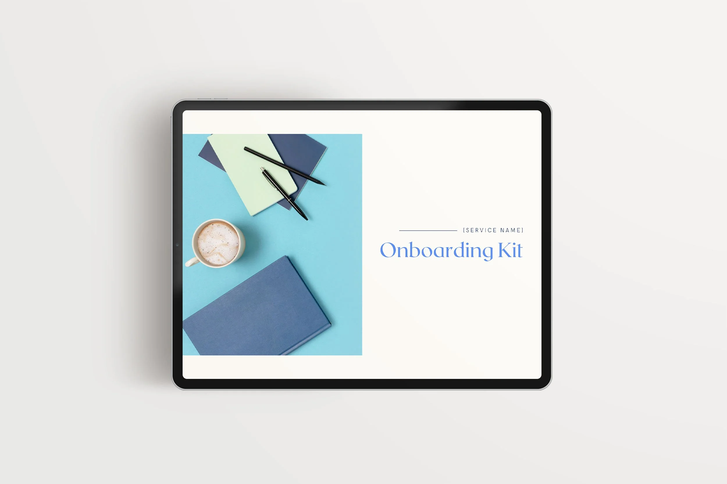 Client Welcome Kit Canva Template: Bright Collection — Creative ...