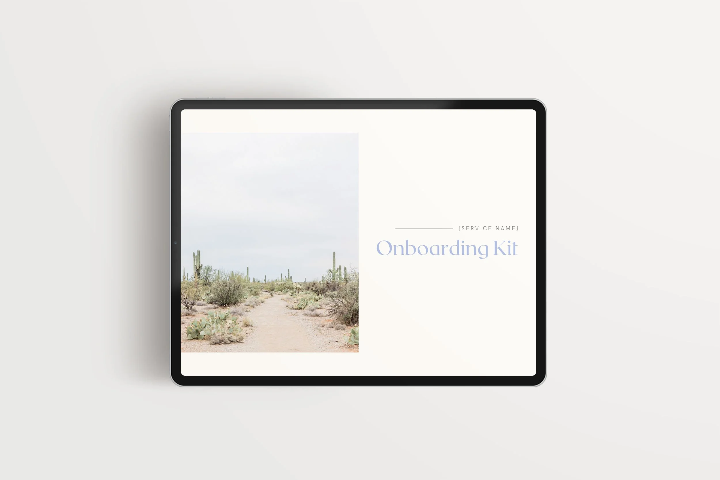 Minimal Client Onboarding Guide Canva Template: Soft Collection ...
