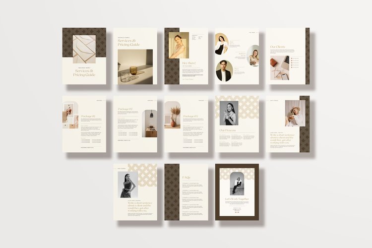 E-Book Canva Template for Small Businesses: Bright Collection ...