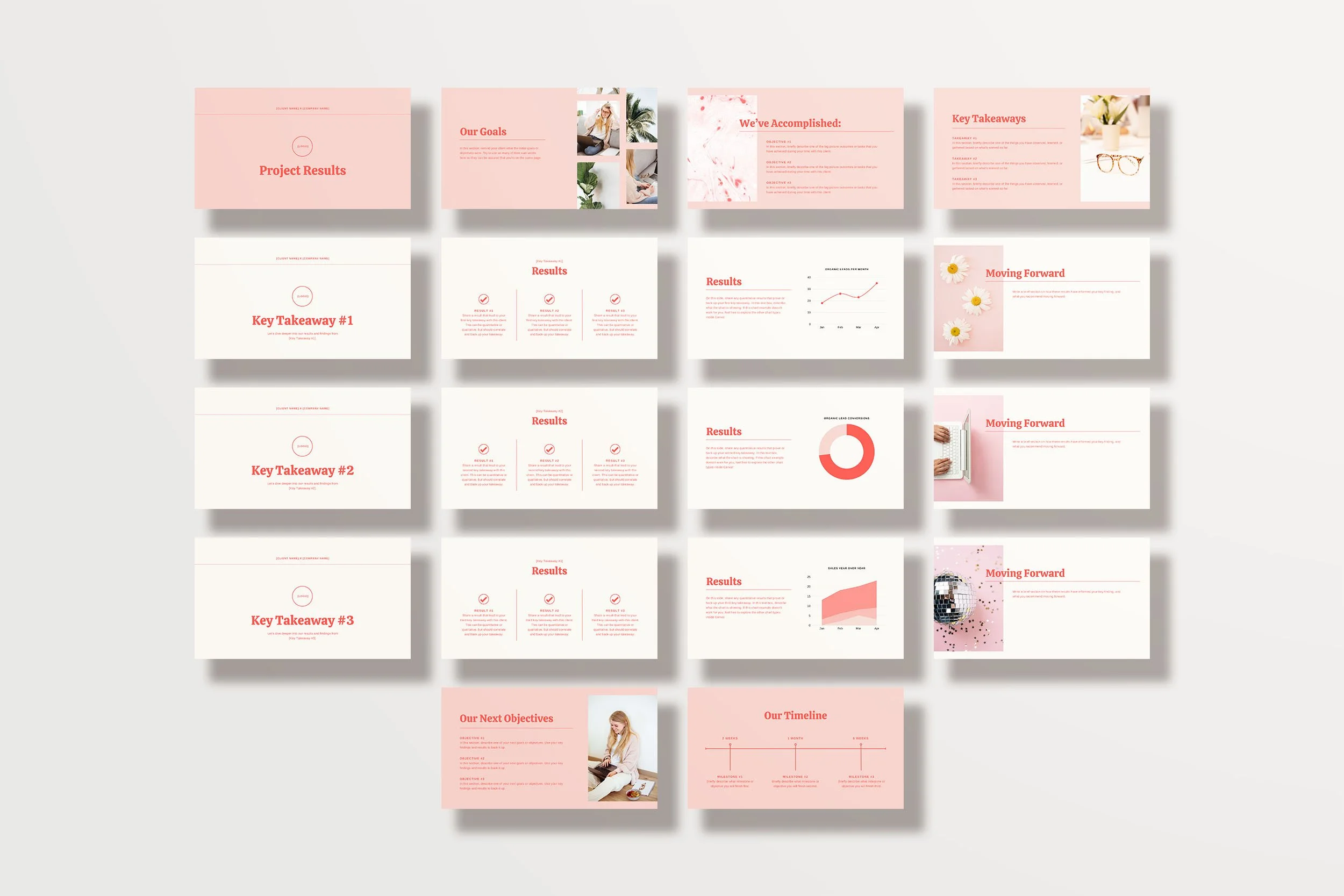 Modern Vision Board Templates — Creative Template Shop
