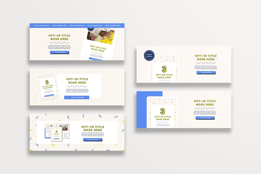 Client Project Mood Board Canva Templates — Creative Template Shop