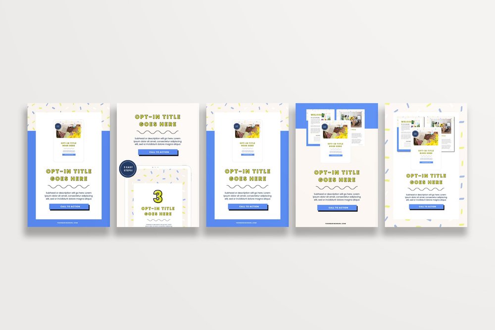Client Project Mood Board Canva Templates — Creative Template Shop