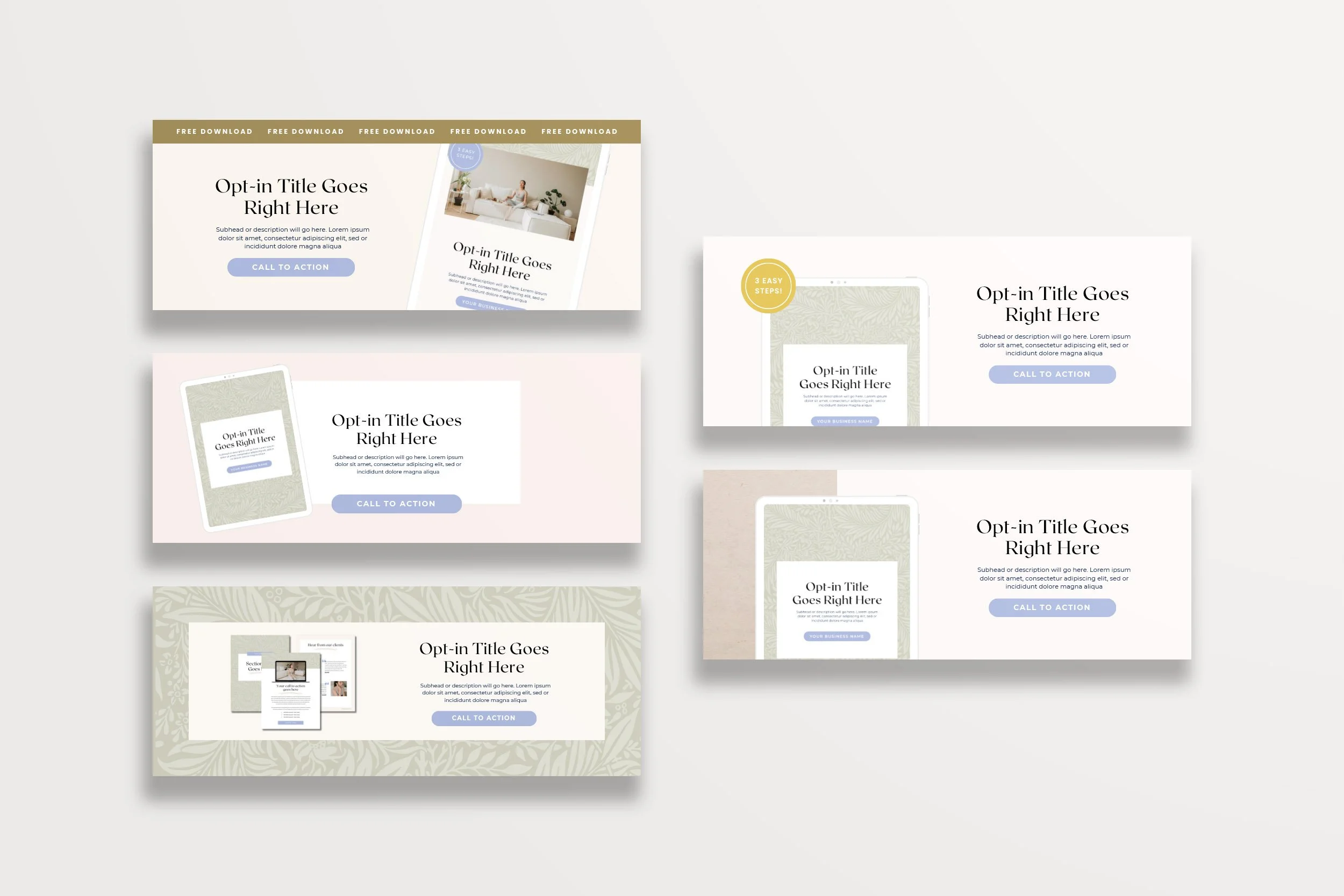 Client Project Mood Board Canva Templates — Creative Template Shop