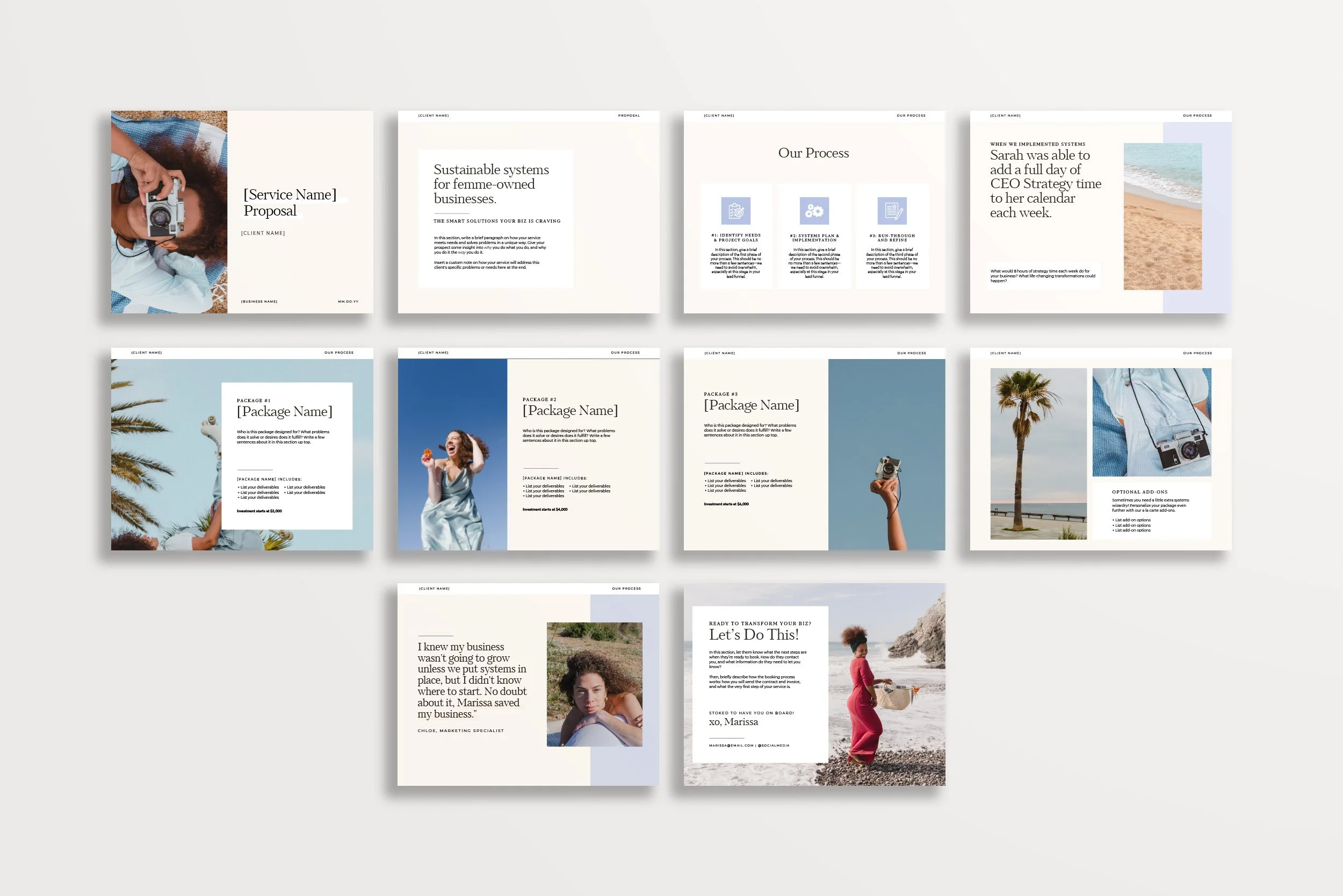 E-Book Canva Template for Small Businesses: Bright Collection ...