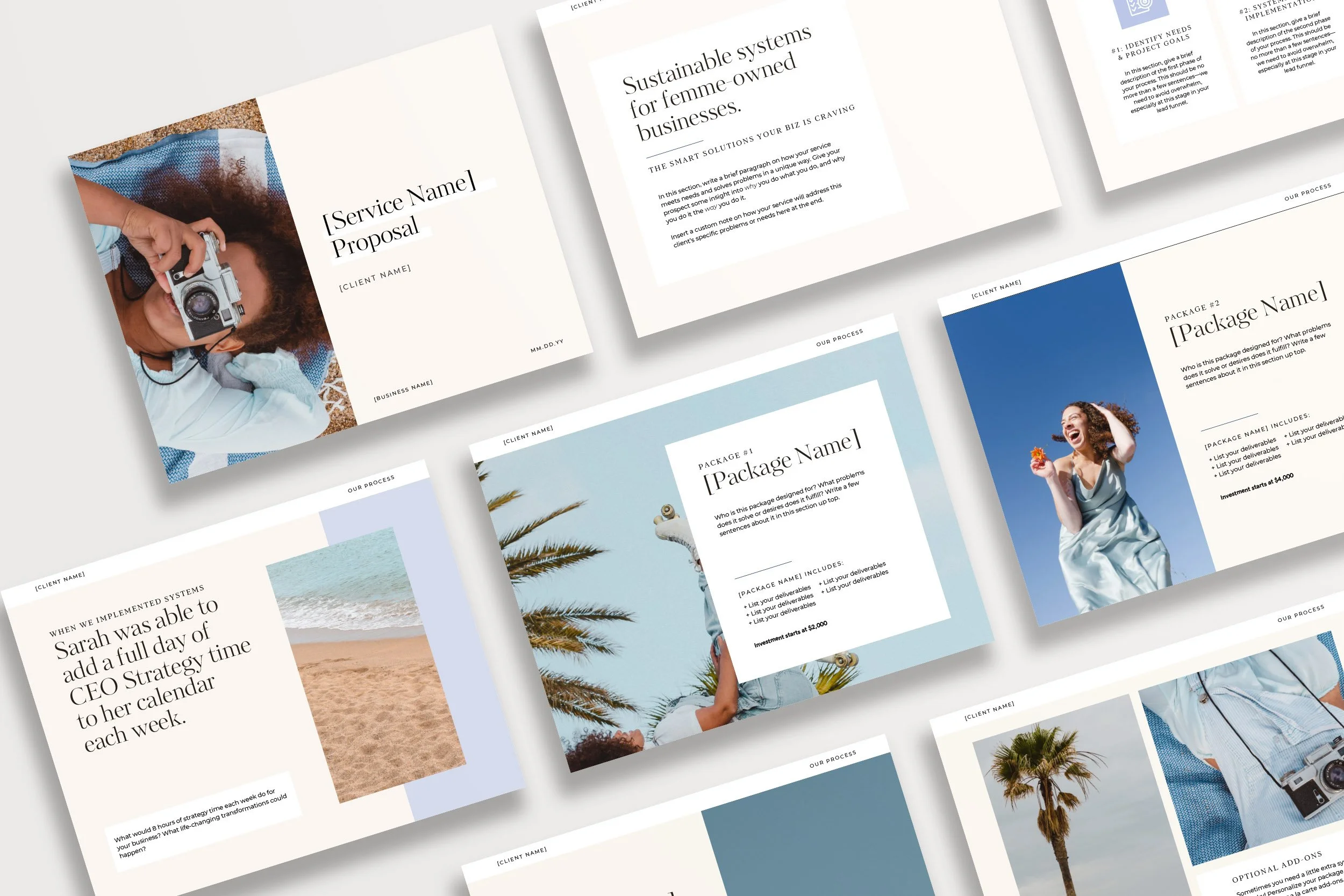 E-Book Canva Template for Small Businesses: Bright Collection ...