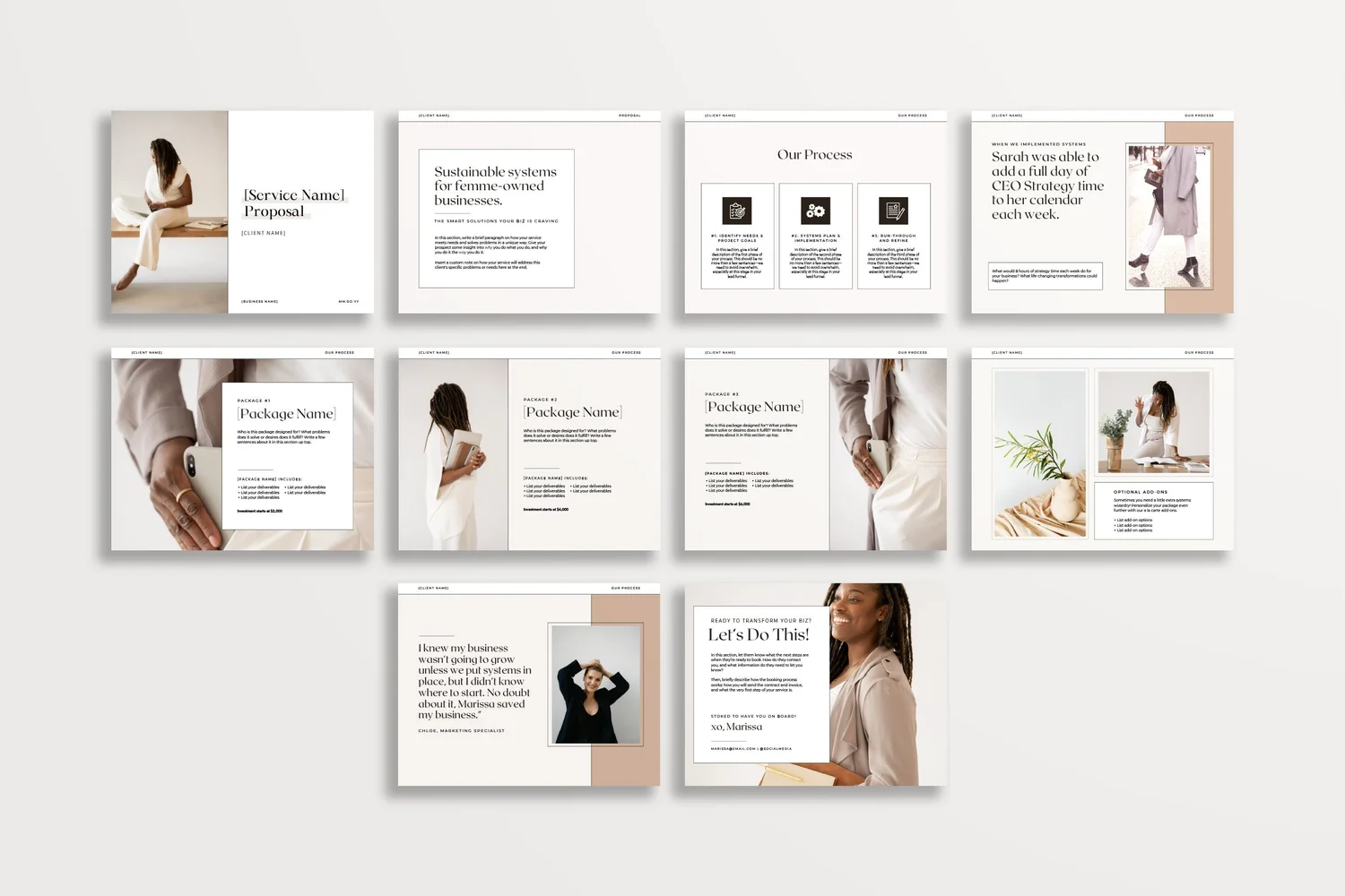 Colorful Project Proposal Canva Template: Bright Collection — Creative ...