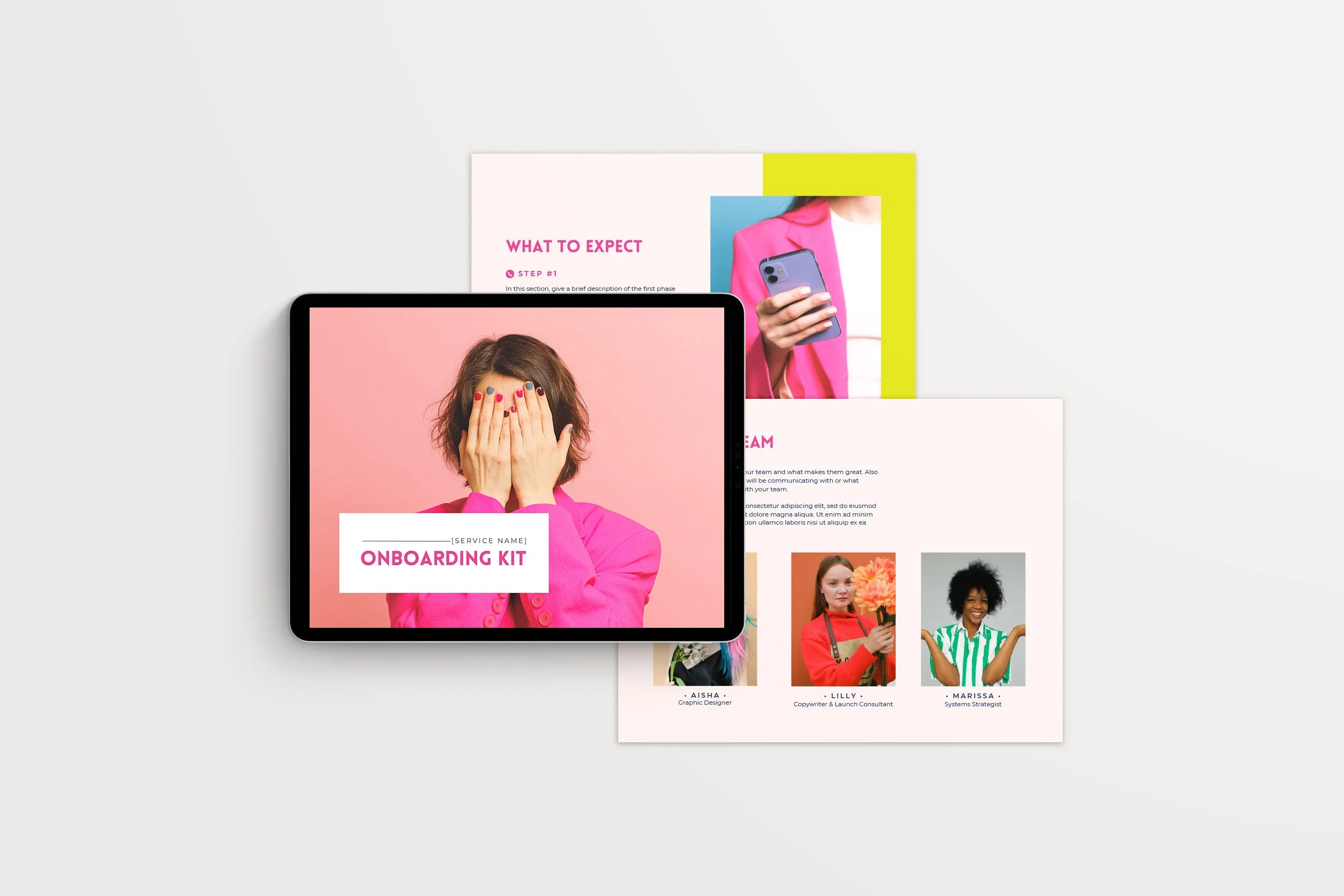 Aesthetic Client Onboarding Guide Canva Template: Neutral Collection ...
