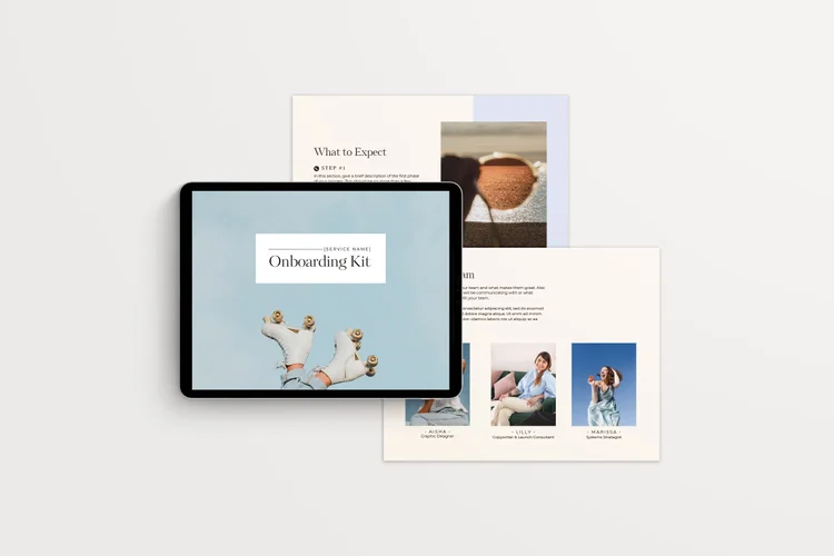 Project Timeline and Client Checklist Packet Canva Template: Neutral ...