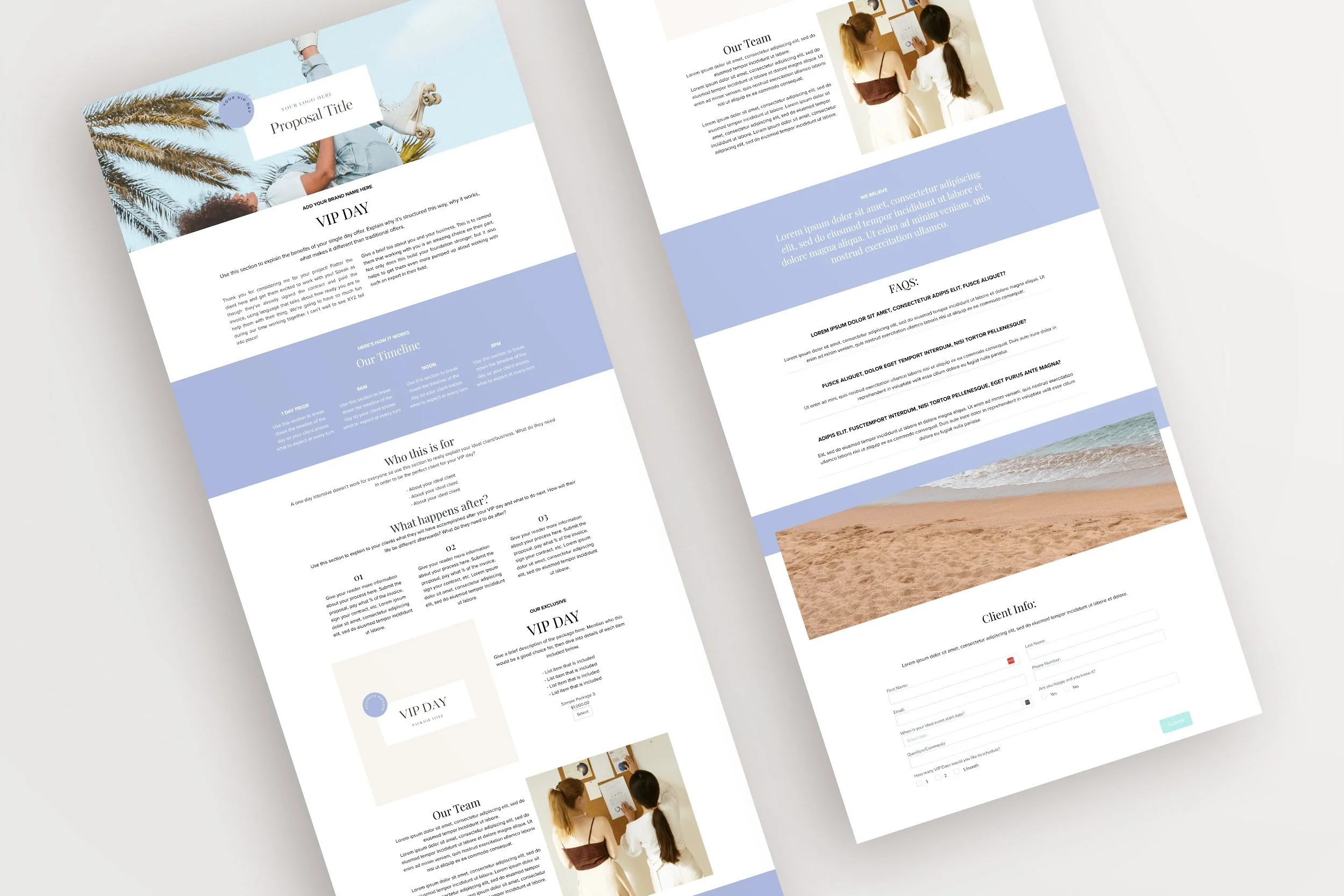 Colorful Project Proposal Canva Template: Bright Collection — Creative ...