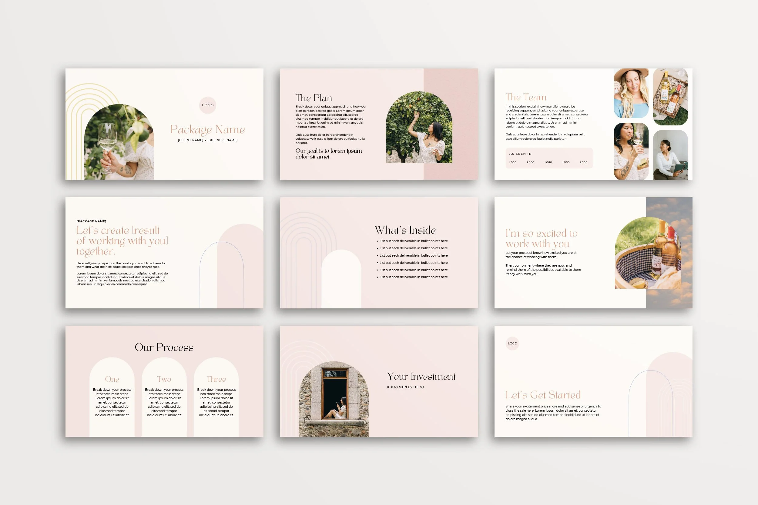 Client Welcome Kit Canva Template: Neutral Collection — Creative ...