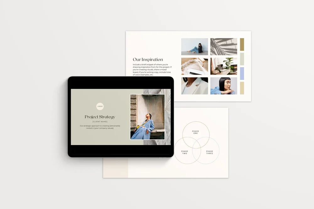 Modern Services and Pricing Guide Canva Template: Neutral Collection ...