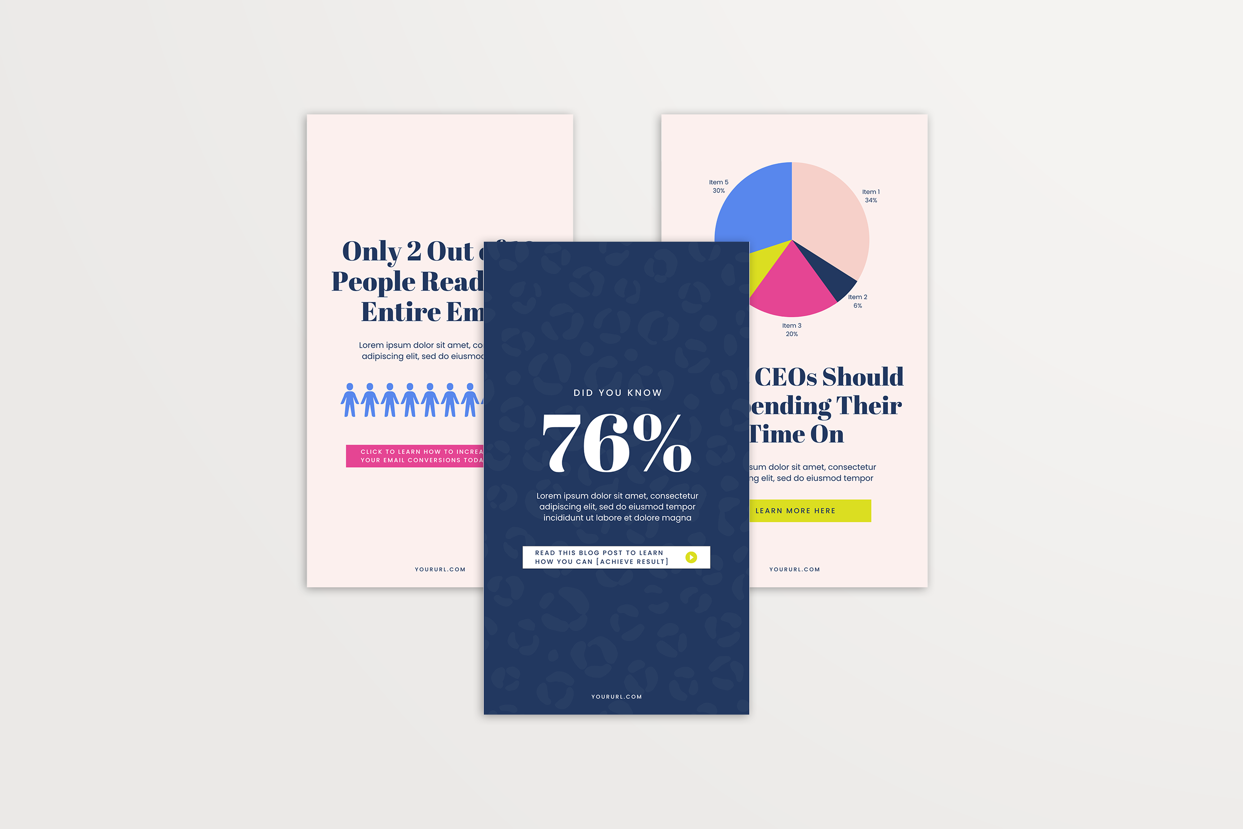 Splash Page Canva Website Template: Bright Collection — Creative ...