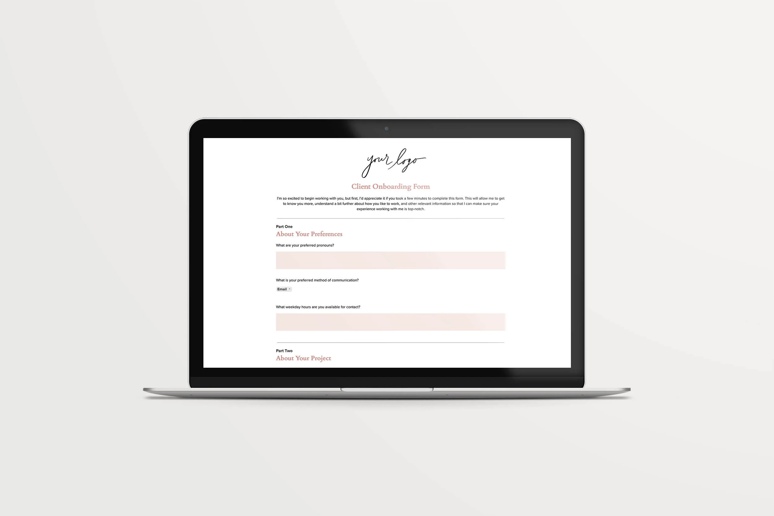 Project Timeline and Client Checklist Packet Canva Template: Soft ...