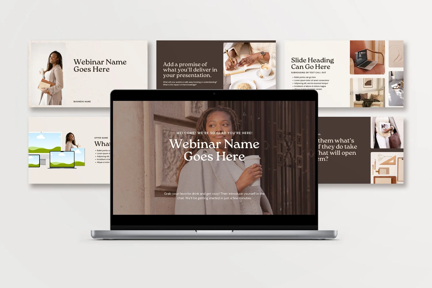 Project Strategy Presentation Canva Template: Bright Collection ...