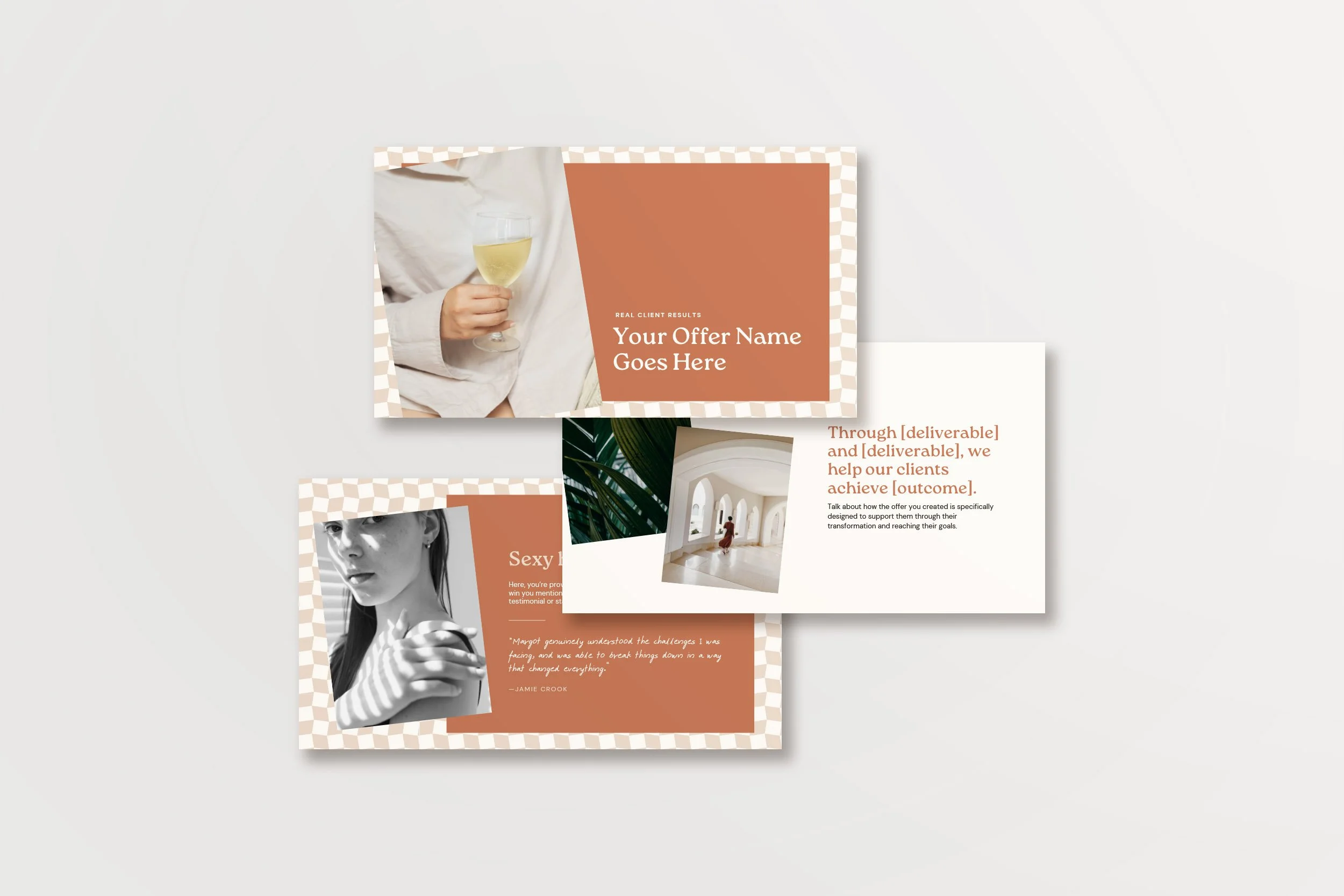 Project Results Debrief Presentation Canva Template: Bright Collection ...
