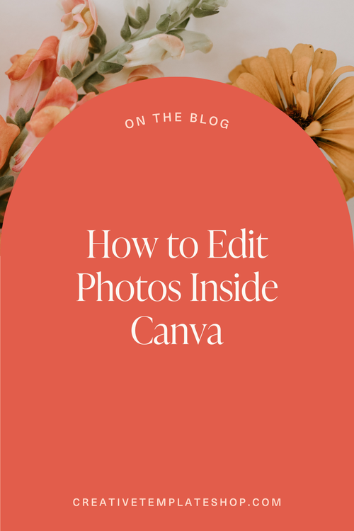 How to Edit Photos and GIFs Inside Canva — Creative Template Shop