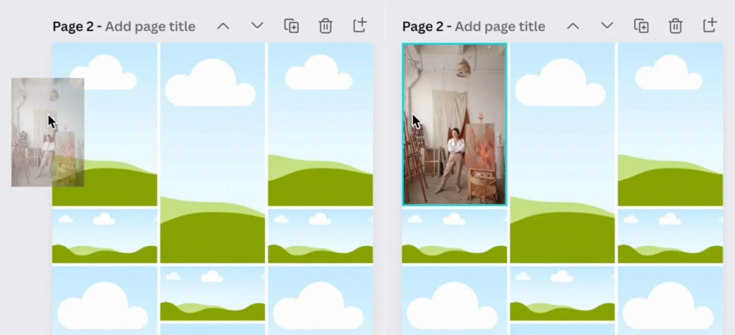 New Canva Feature: How to Use Canva Grids — Creative Template Shop