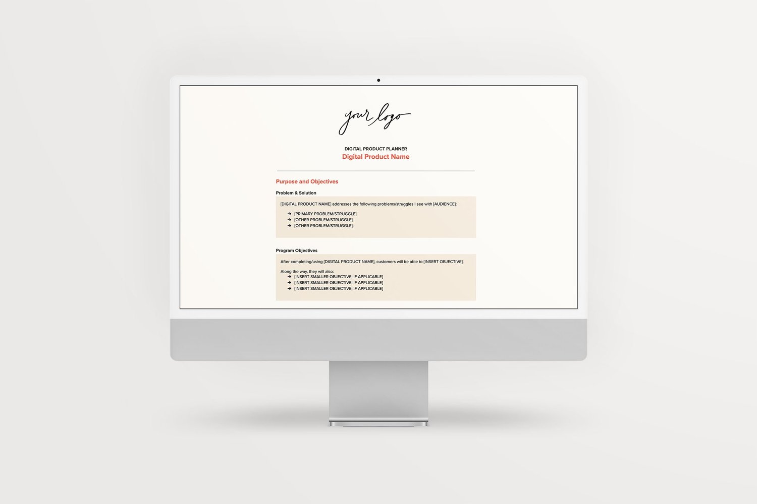 Client Onboarding Form Google Doc Template: Neutral Collection ...