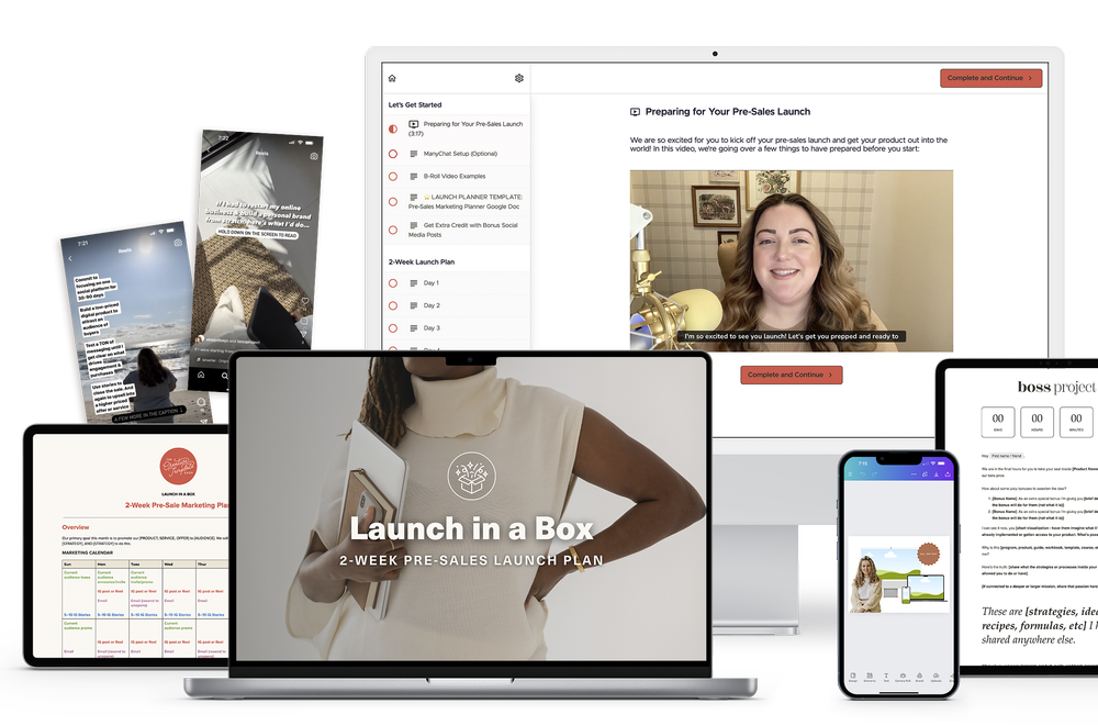 Digital Product Jumpstart — Creative Template Shop