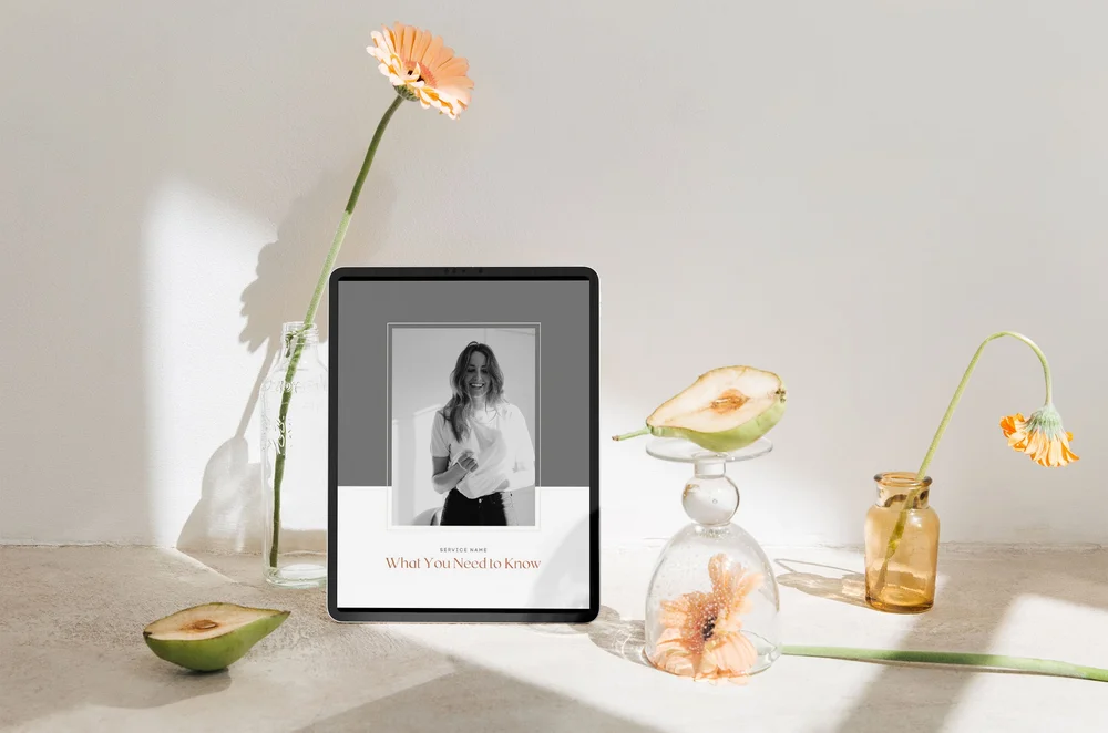 Project Timeline and Client Checklist Packet Canva Template: Neutral ...