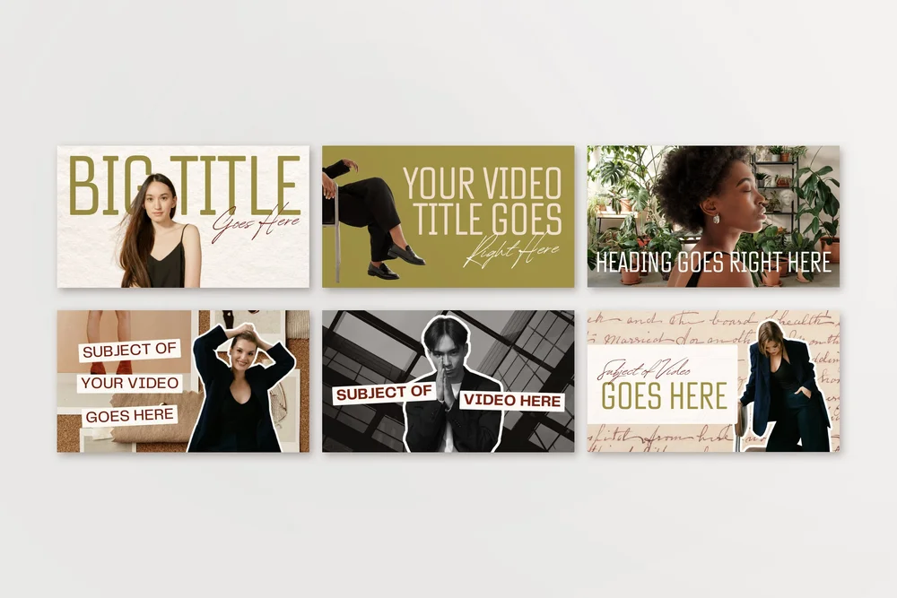 Engagement Boost YouTube Thumbnail Canva Templates: Bright Collection ...
