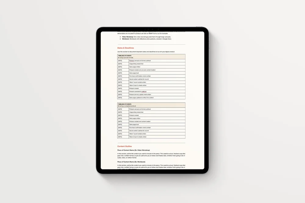 Client Onboarding Form Google Doc Template: Bright Collection ...