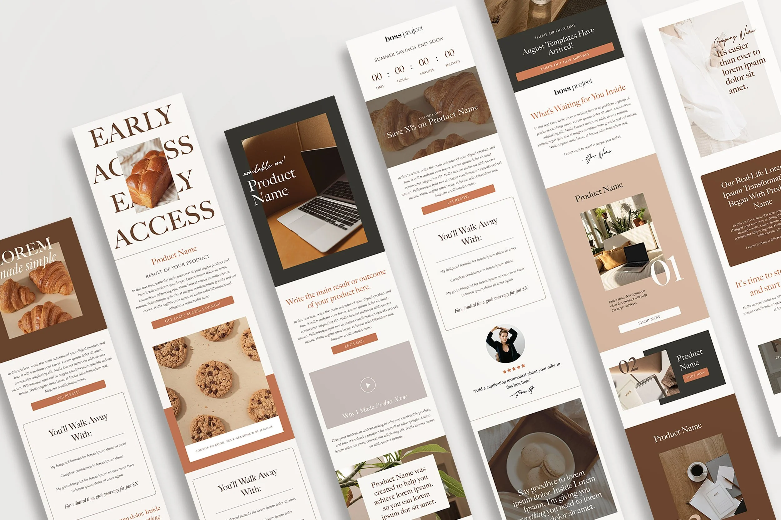 Strategic Partnership Info Packet Canva Template: Neutral Collection ...