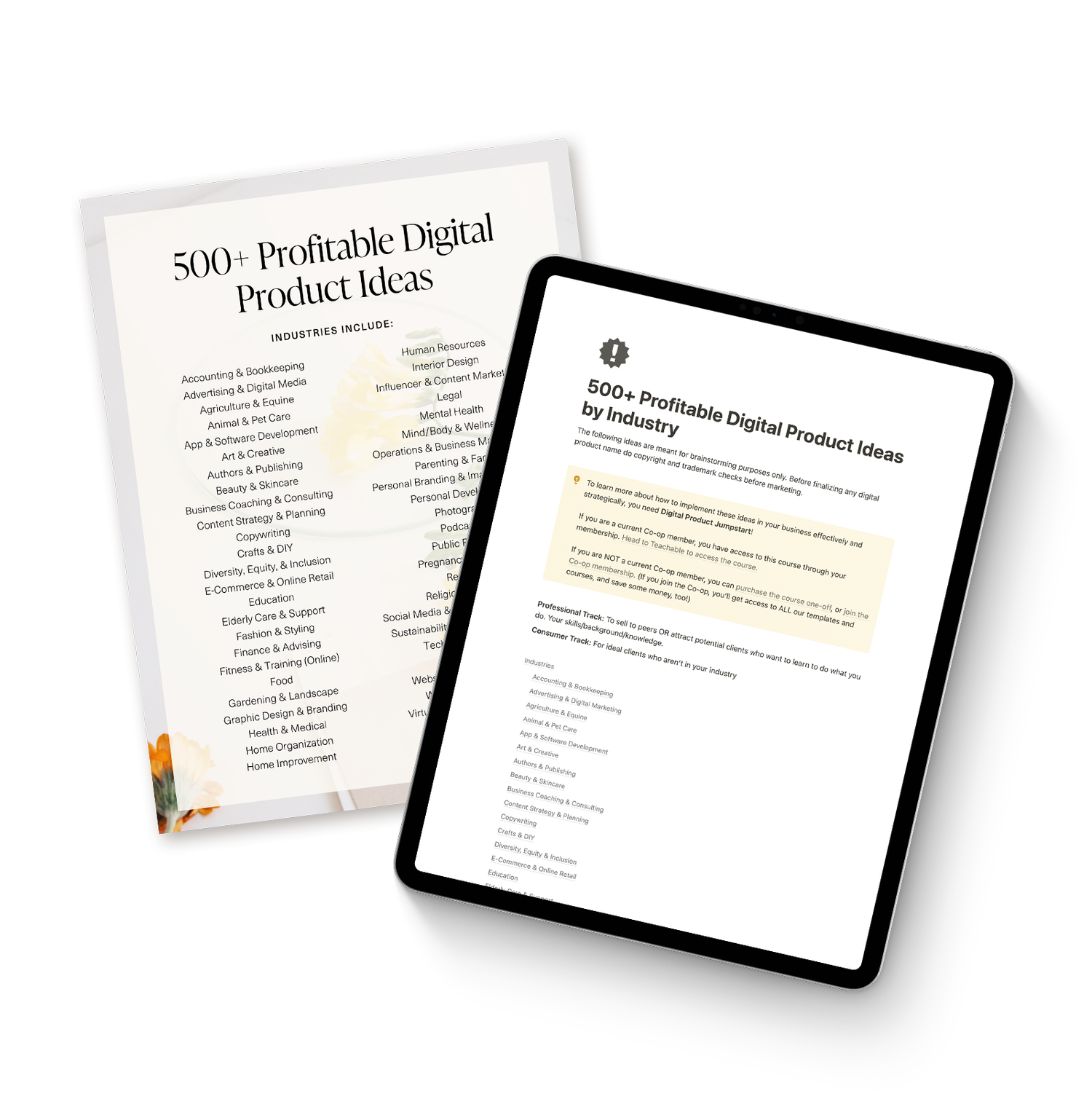 Digital Product Jumpstart — Creative Template Shop