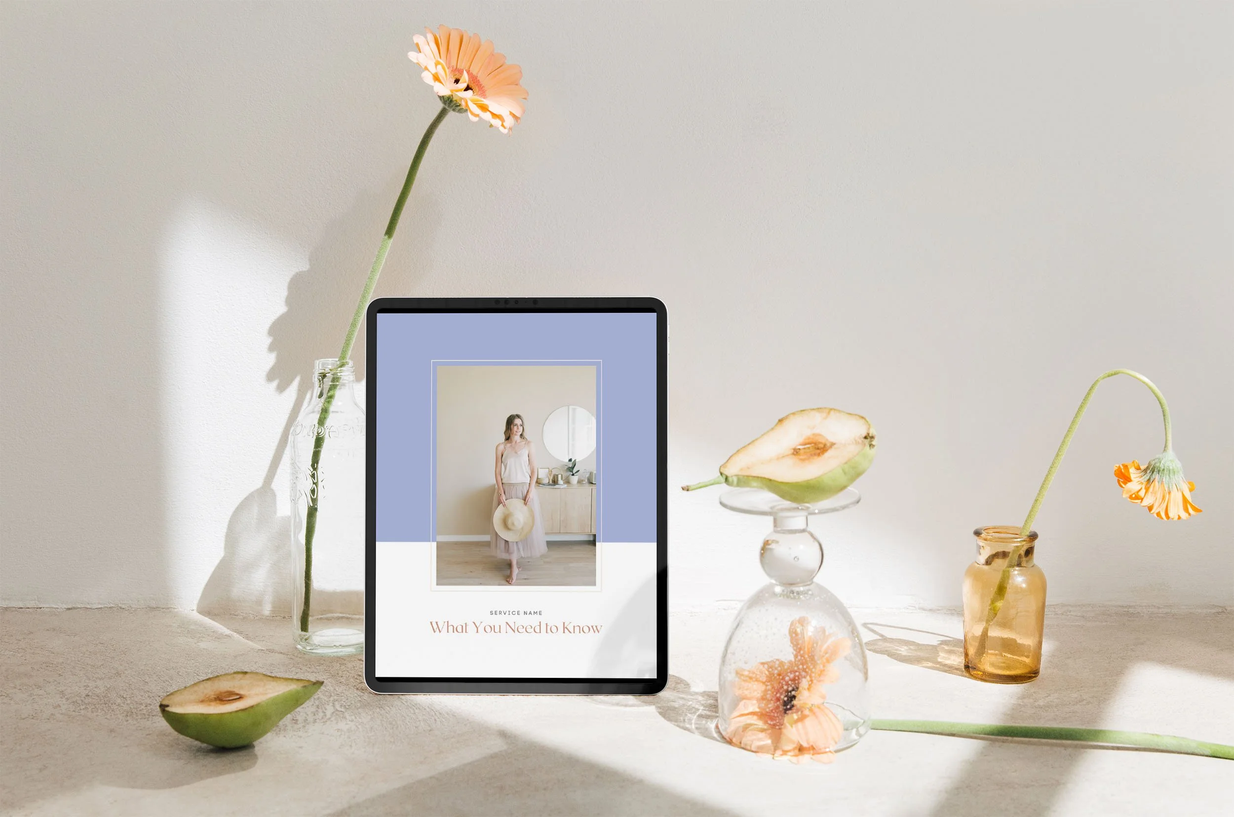 Project Timeline and Client Checklist Packet Canva Template: Soft ...