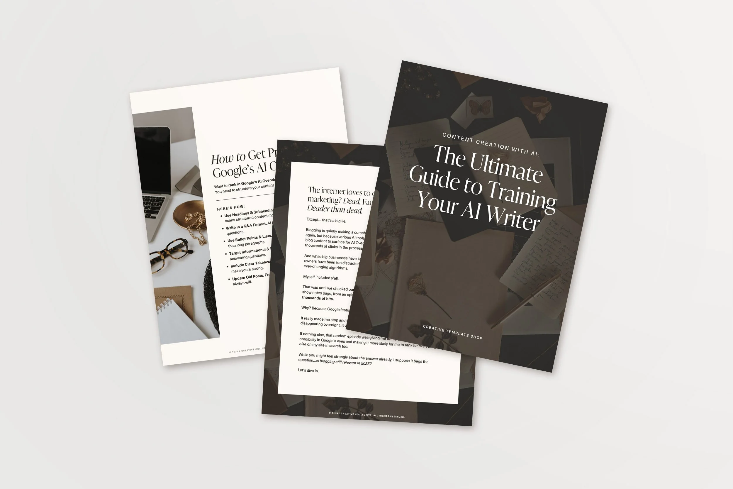 Client Case Study Copywriting Blueprint Google Doc Template — Creative ...