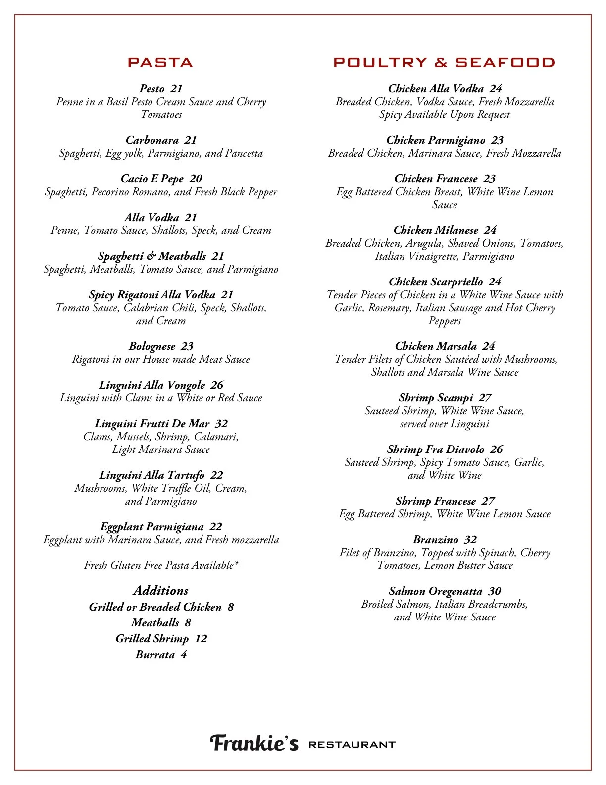 Frankie's of Arthur Ave