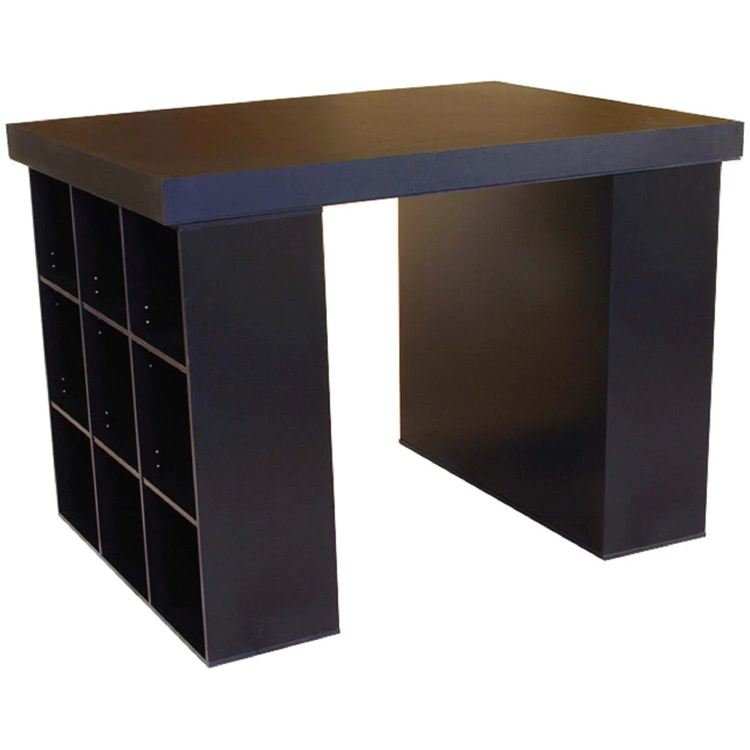 Project Center Desk with 2 Bookcase Sides — Venture Horizon
