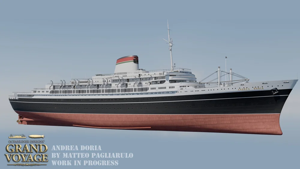 First Look: Andrea Doria — Oceanliner Designs' Grand Voyage