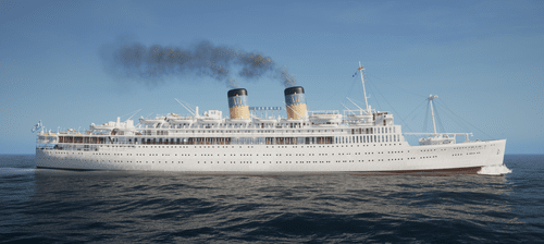 TSMS Lakonia — Oceanliner Designs' Grand Voyage