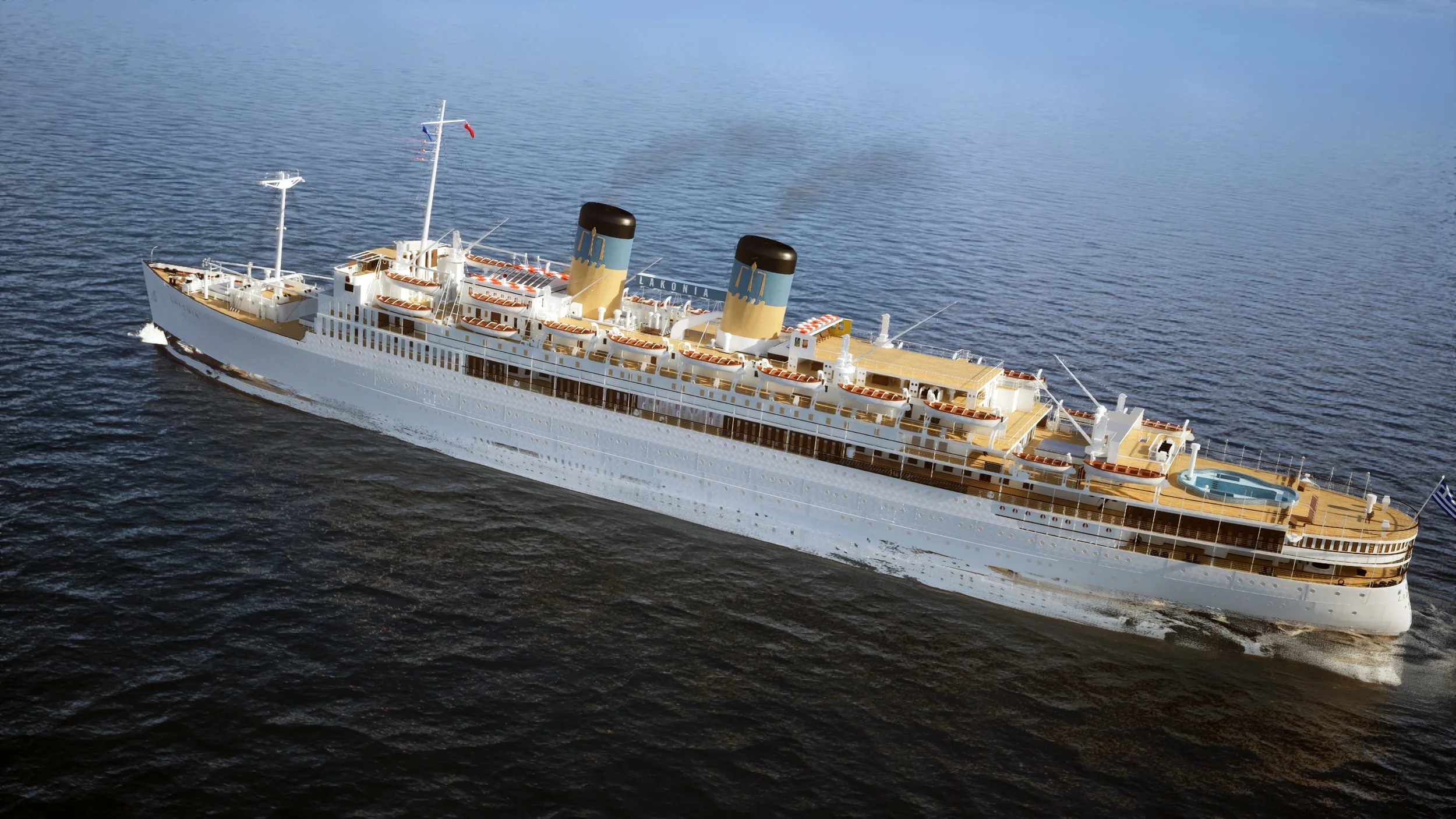 TSMS Lakonia — Oceanliner Designs' Grand Voyage