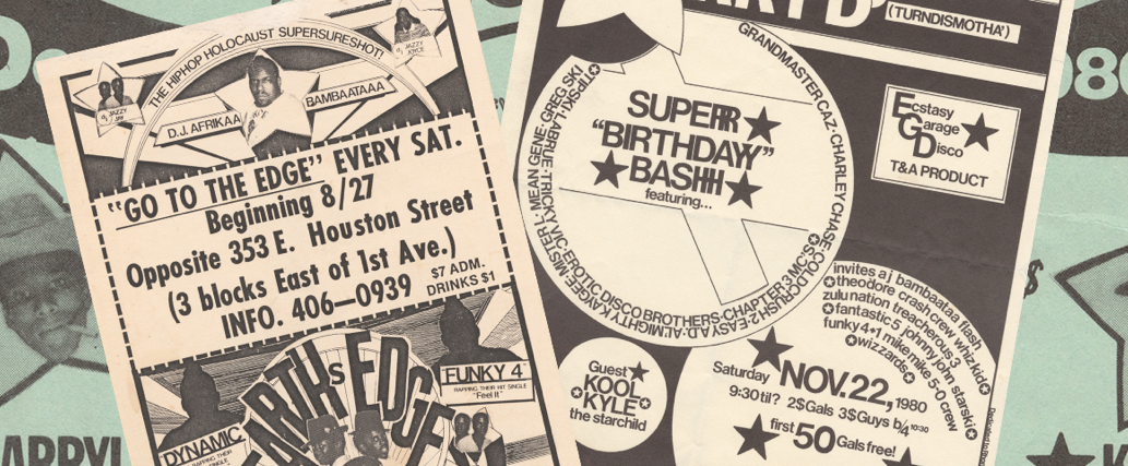 Phase 2's bold 1970s-era hip hop flyers — Dominic Umile