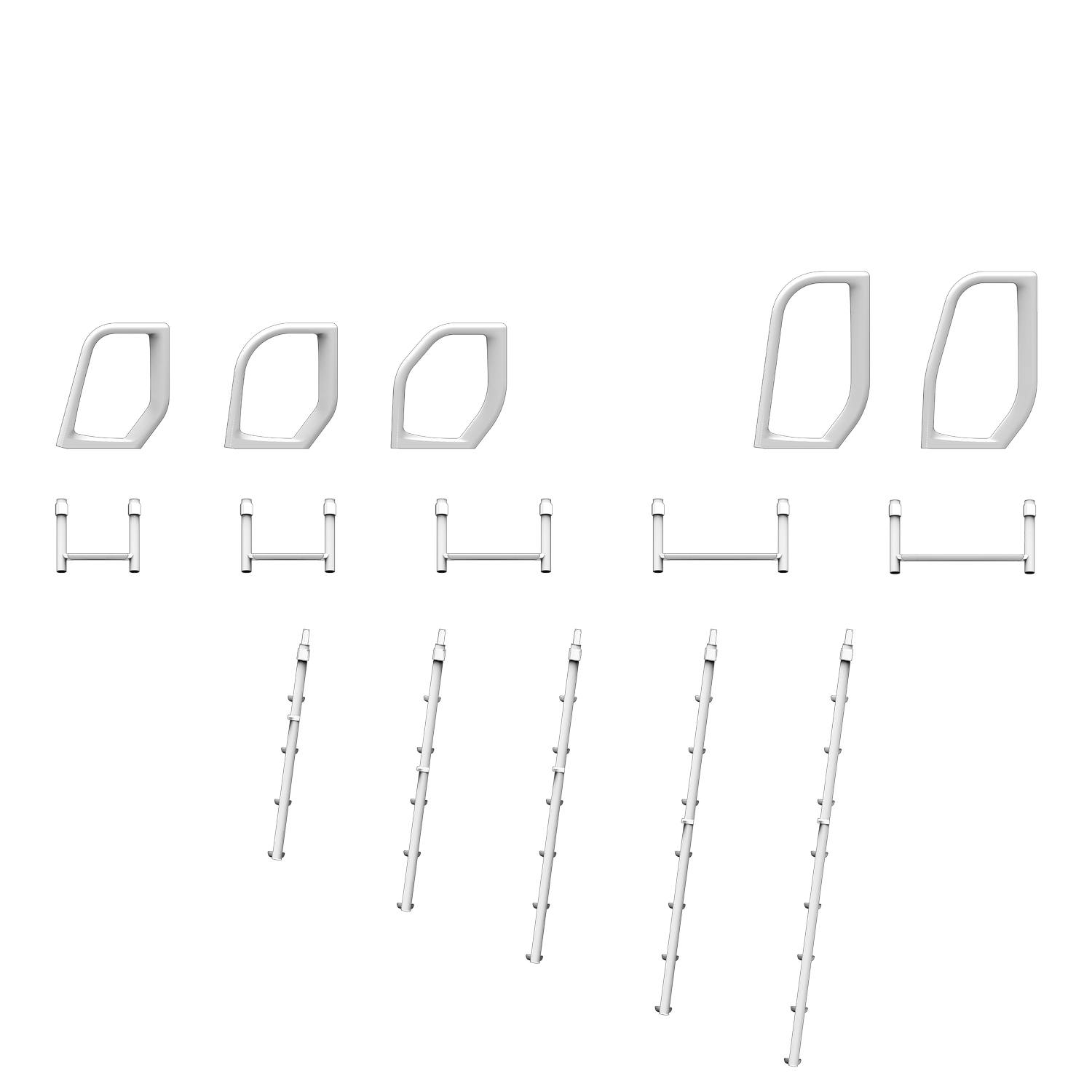 Bure Carbon Fibre Swim Ladder — Carbinium Engineering