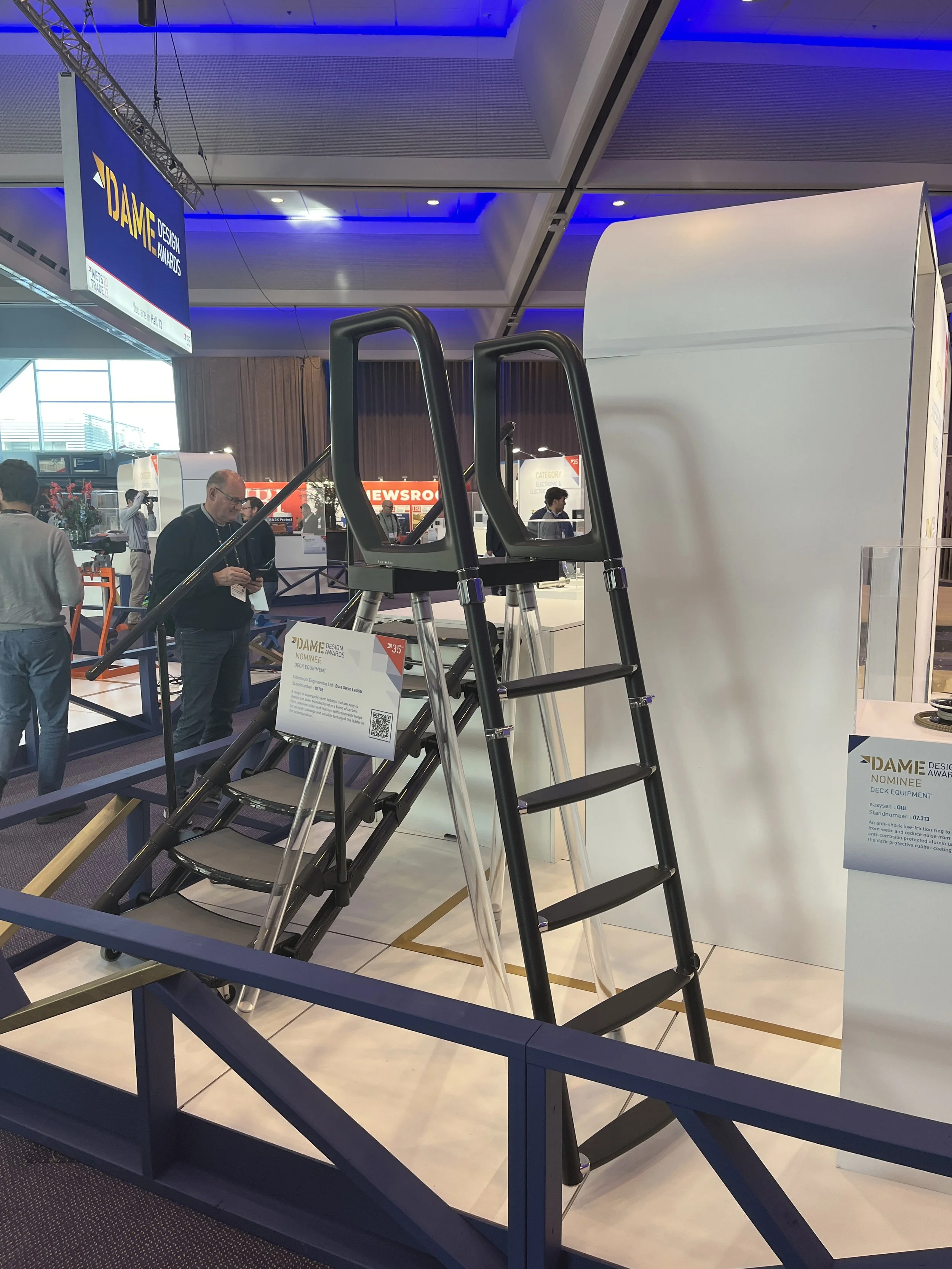 Bure Swim Ladder — Carbinium Engineering