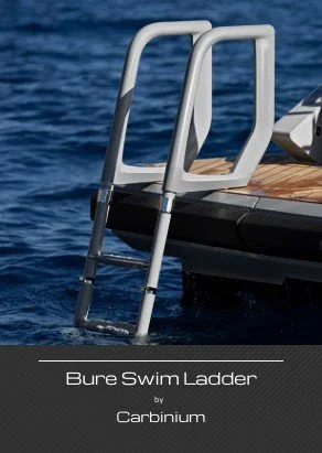Bure Carbon Fibre Swim Ladder — Carbinium Engineering