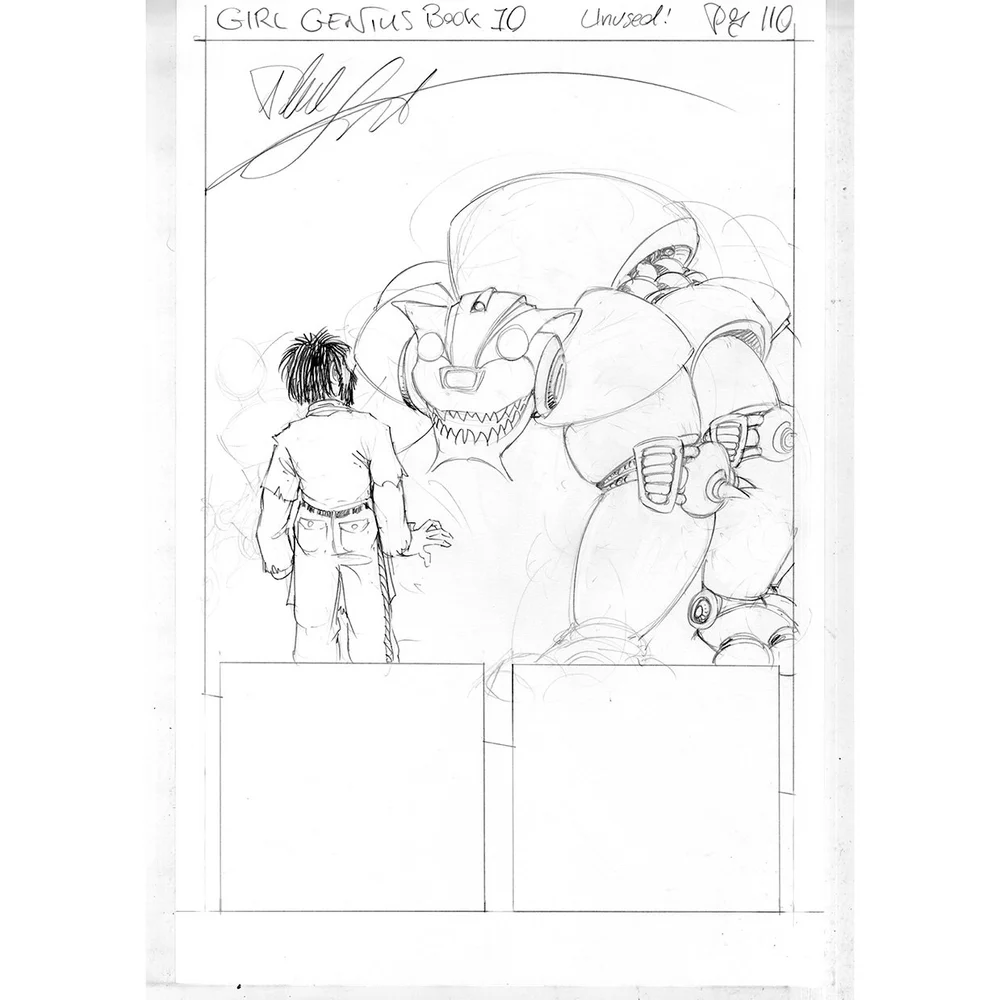 Work by Phil & Kaja Foglio — Girl Genius Original Art