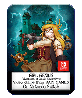 Licensed Girl Genius Goods — Girl Genius Original Art