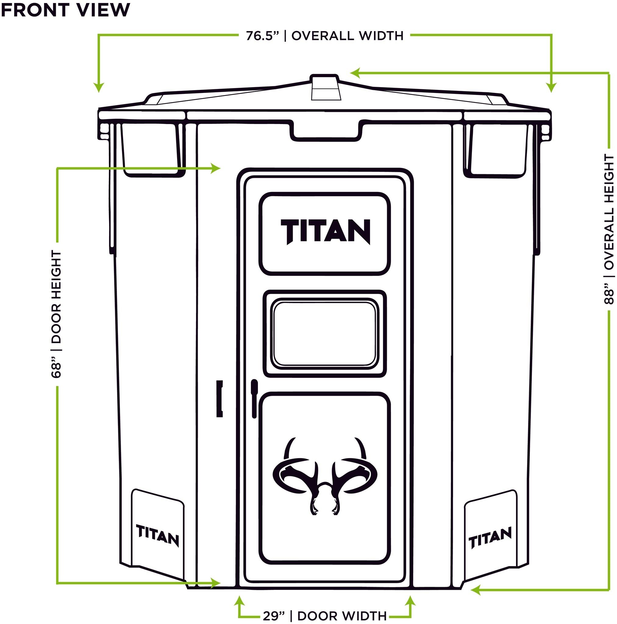 Titan Hunting Blinds — Big Bucks Supply