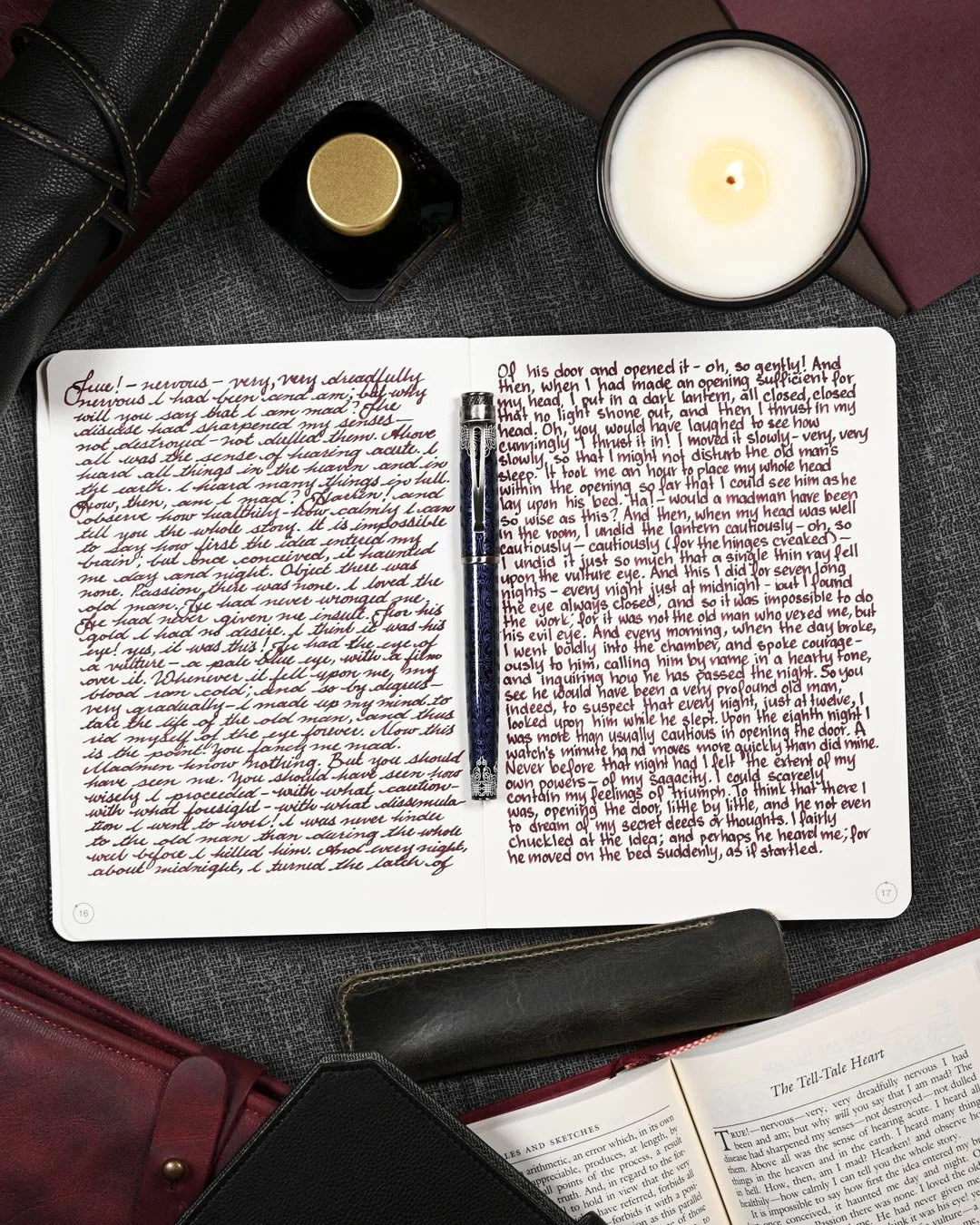 Diamine Writer's Blood - Ink Review