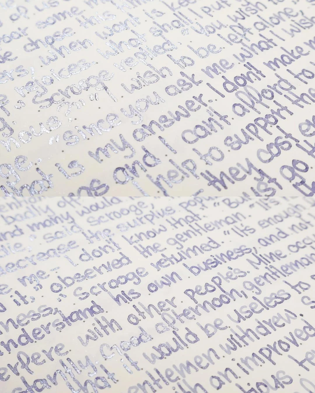 Diamine Inkvent 2024: Day 5 — Icy Lilac