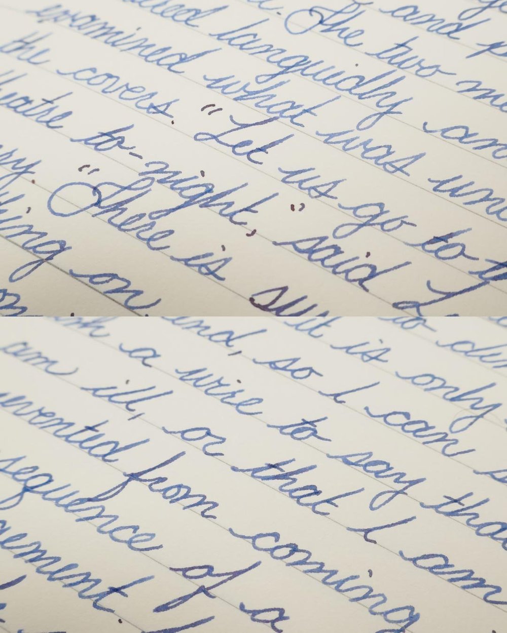 Waterman Mysterious Blue - Ink Review