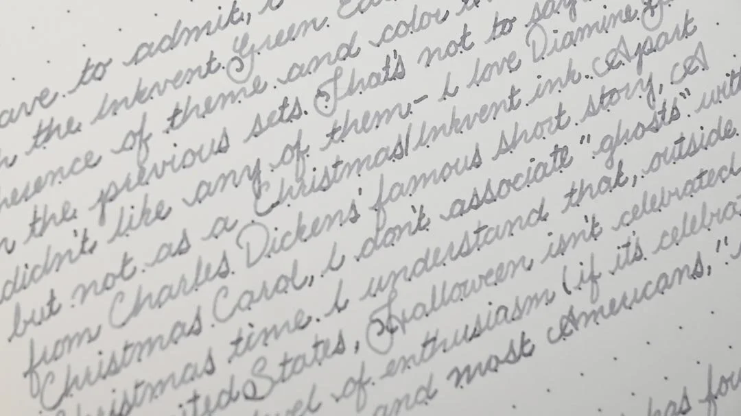 Diamine Ghost - Ink Review