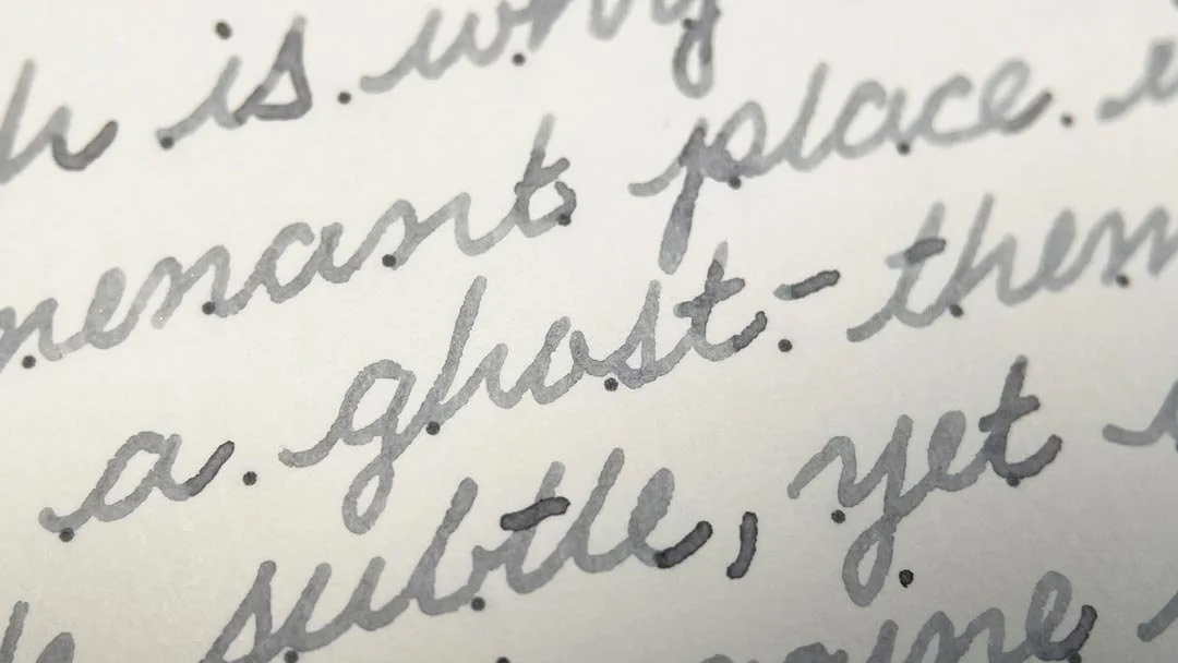 Diamine Ghost - Ink Review