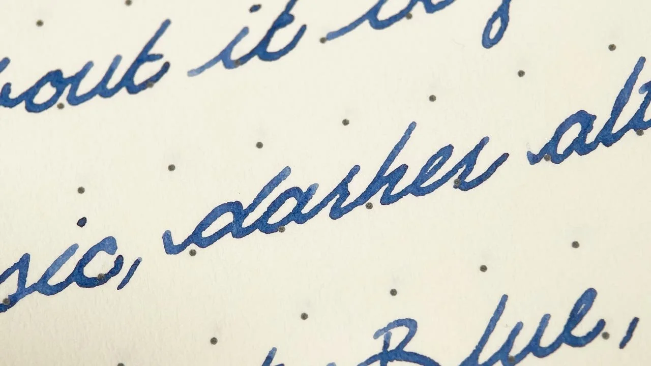 Waterman Mysterious Blue - Ink Review